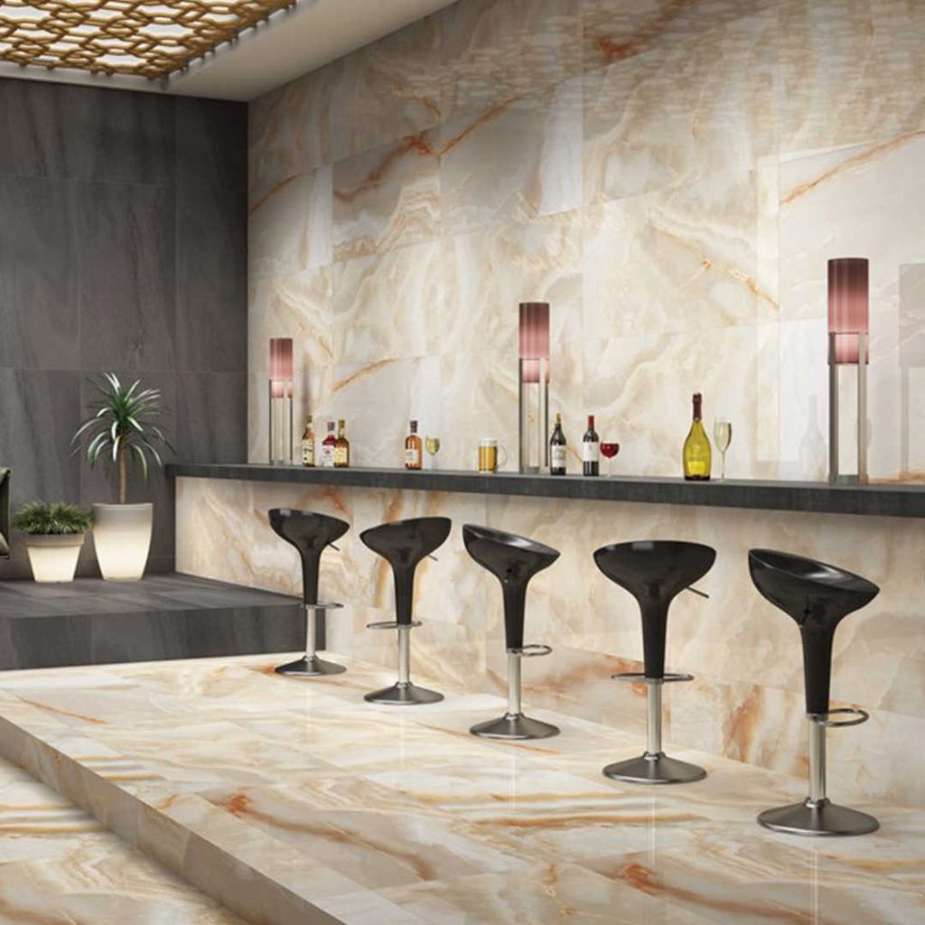 Exotic Onyx Gold Grande Porcelain Tile – High Tiles