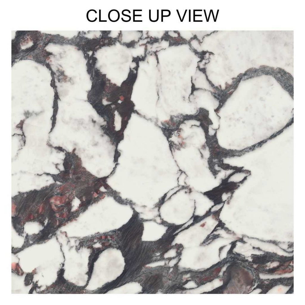 Verona Ruby Red Marble Porcelain Tile – High Tiles