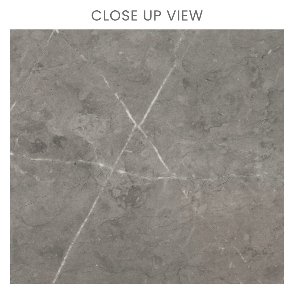 Mansion Light Grey Gloss Marble Porcelain Tile – High Tiles
