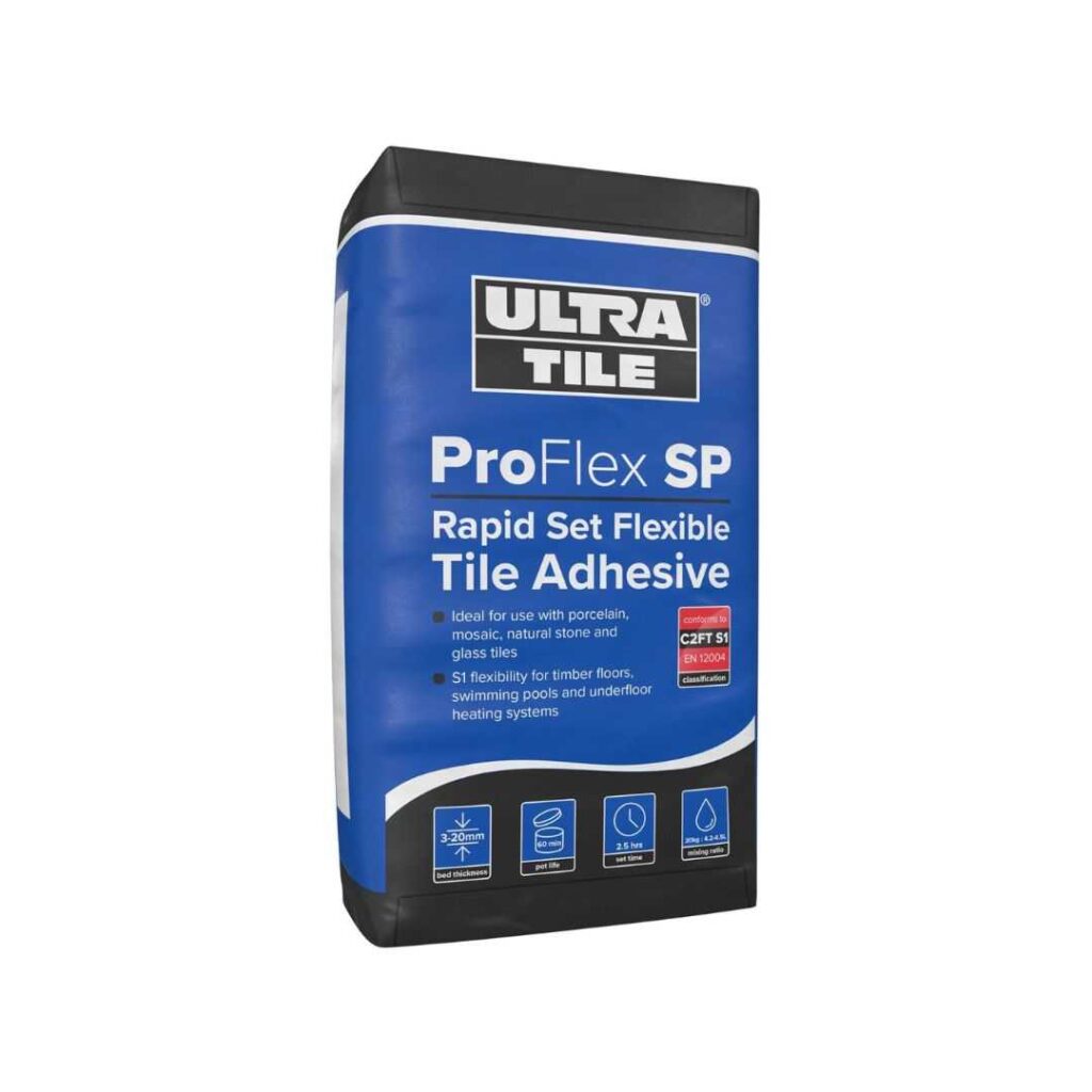 UltraTile ProFlex SP Grey Flexible Tile Adhesive 20kg – High Tiles